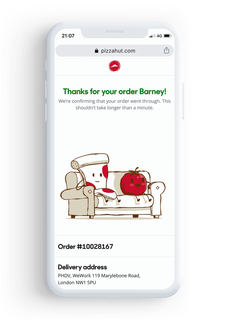 Pizza Order Tracker – Rob Heasley